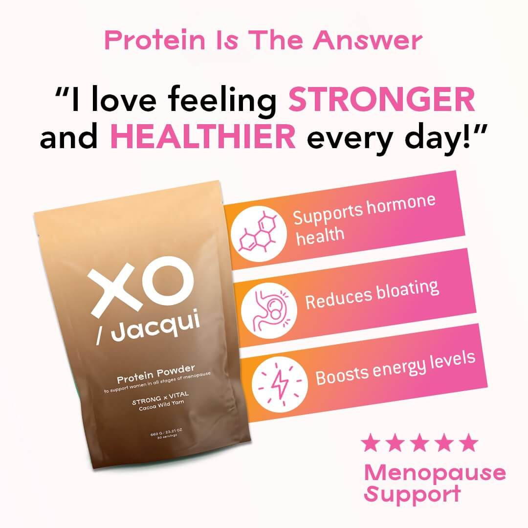 Berry Pomegranate Protein Powder For Menopause Women – XO Jacqui